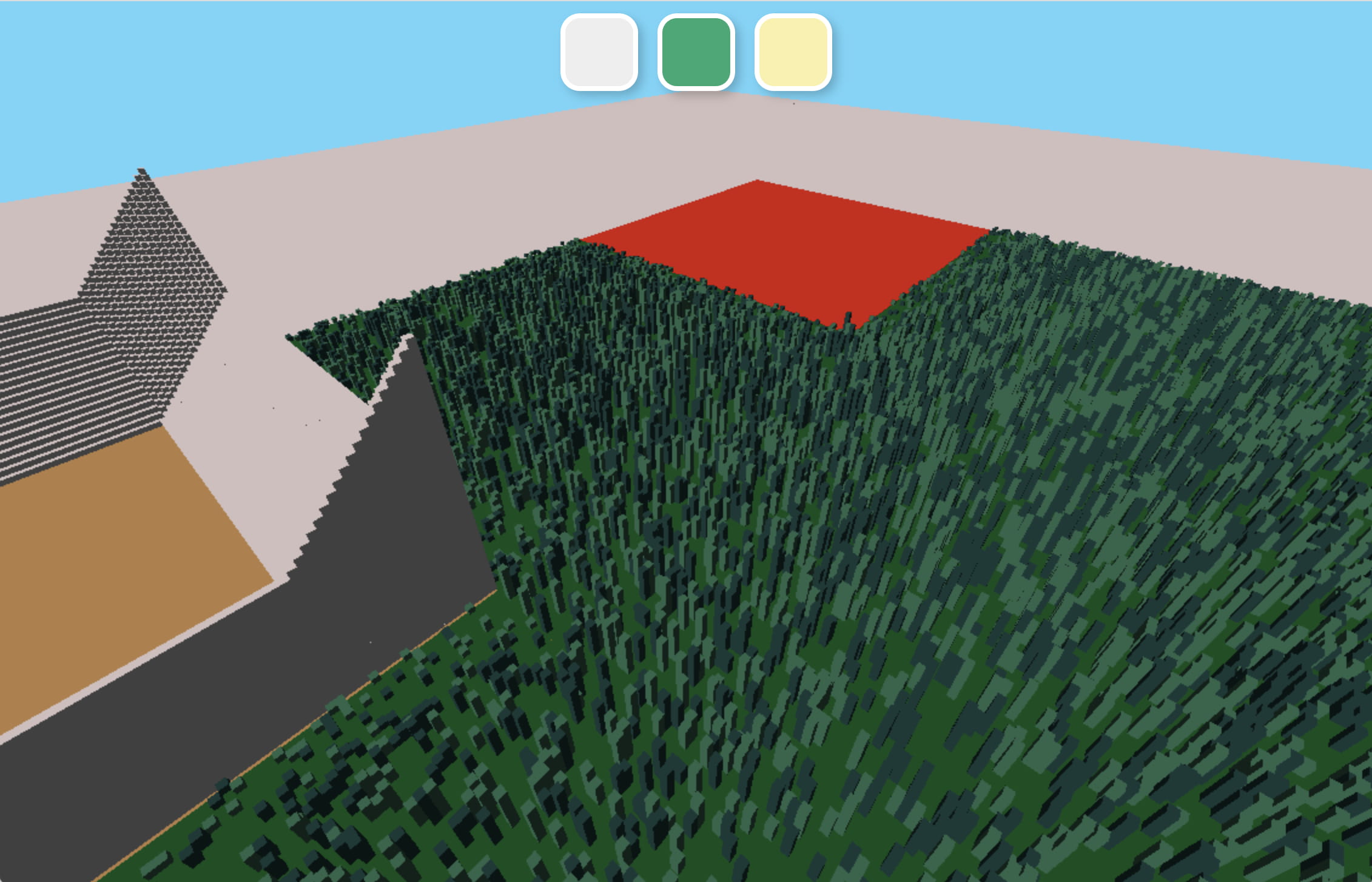 Generative voxel world editor - Maxwell Forbes